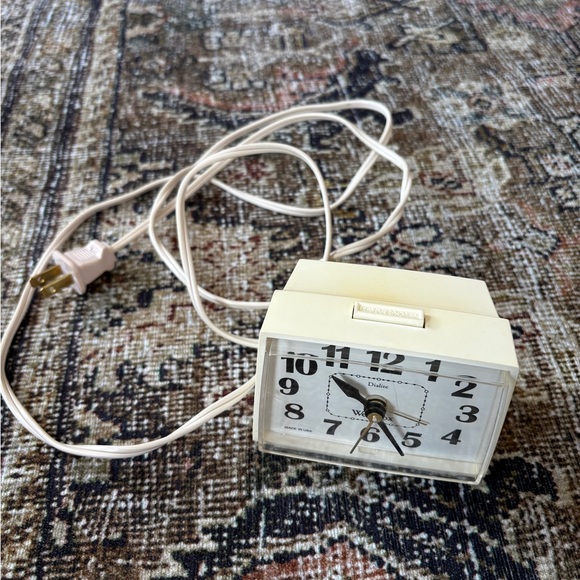 Other | Vintage Old School Alarm Clock Retro Home Decor | Poshmark
